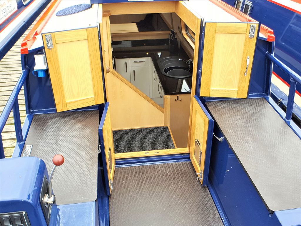 Ex-Hire Narrowoat For Sale | 50ft Semi Cruiser Stern Narrowboat