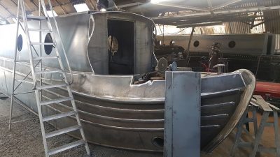 Steel hull - Aqua Narrow Boats